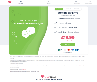 How much does it cost to join Our Time? - DatingScout